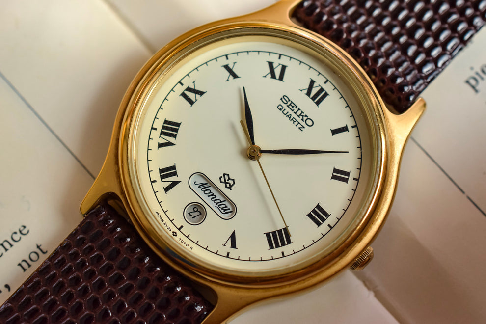 Seiko Sq Roman Day Date